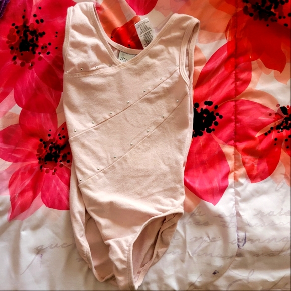 Freestyle | Costumes | Girls Pink Gymnastics Ballet Dance Leotard ...